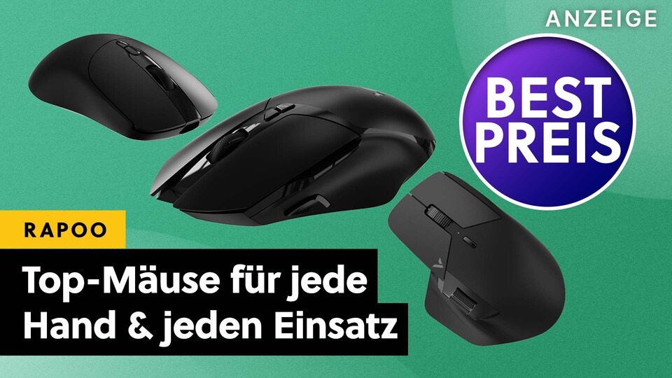 Seven new Rapoo wireless gaming mice featured by GameStar - Rapoo